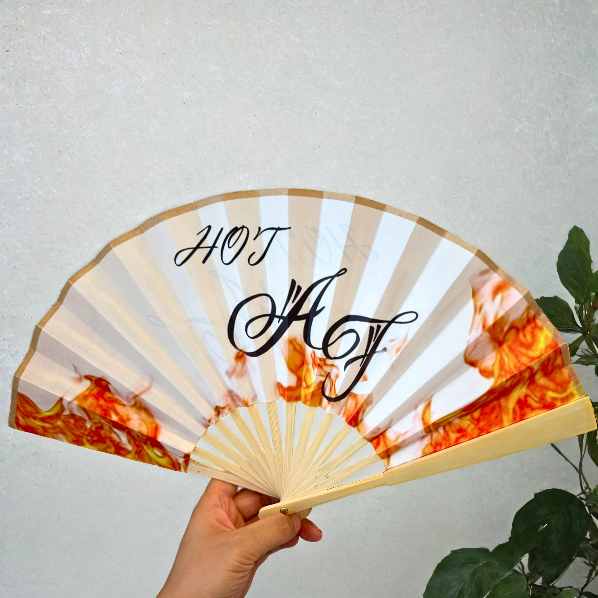 Personalized Handheld Fan With Custom Words and Pictures,custom ...