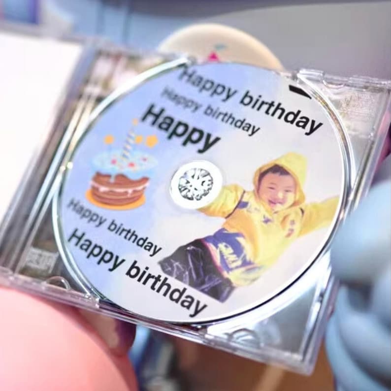 Custom Birthday Music CD Mixtap With Jewel Case, Fully Custom With ...