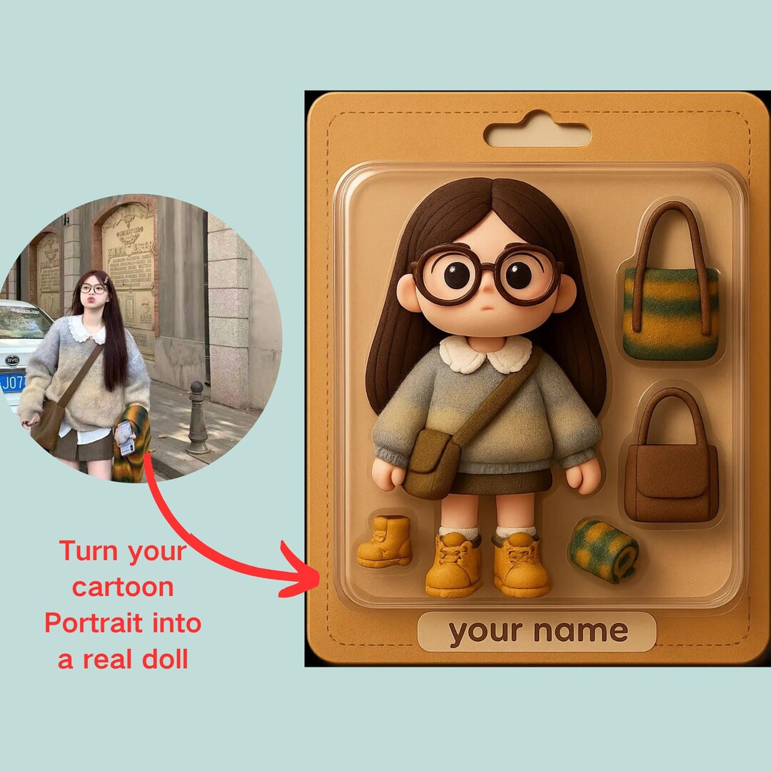 3D Print Action Figure From Your Photo, Availble for Digital/3d Printed ...