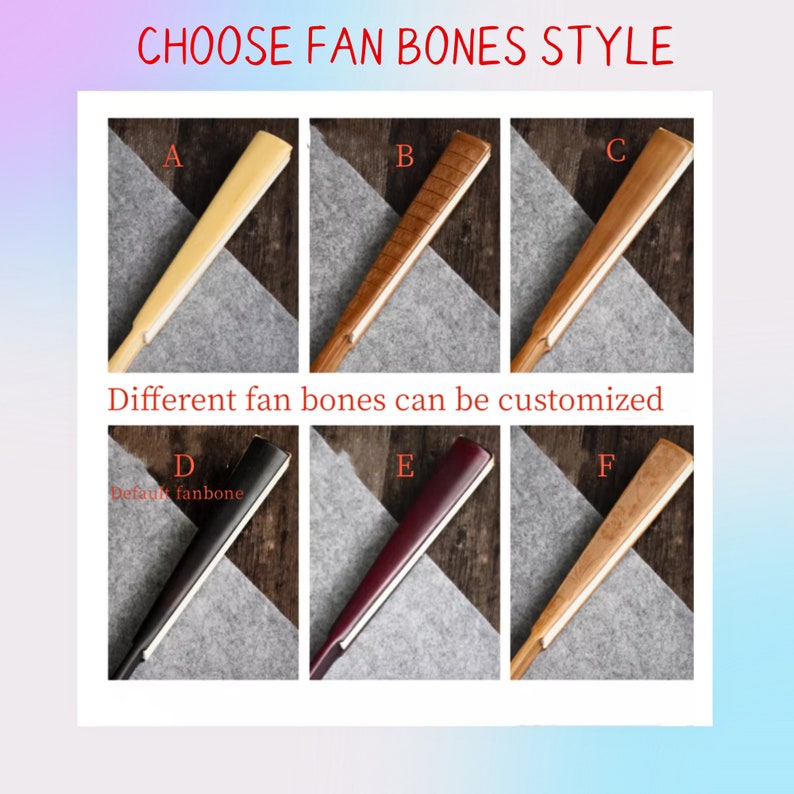Personalized Handheld Fan With Custom Words and Pictures,custom ...