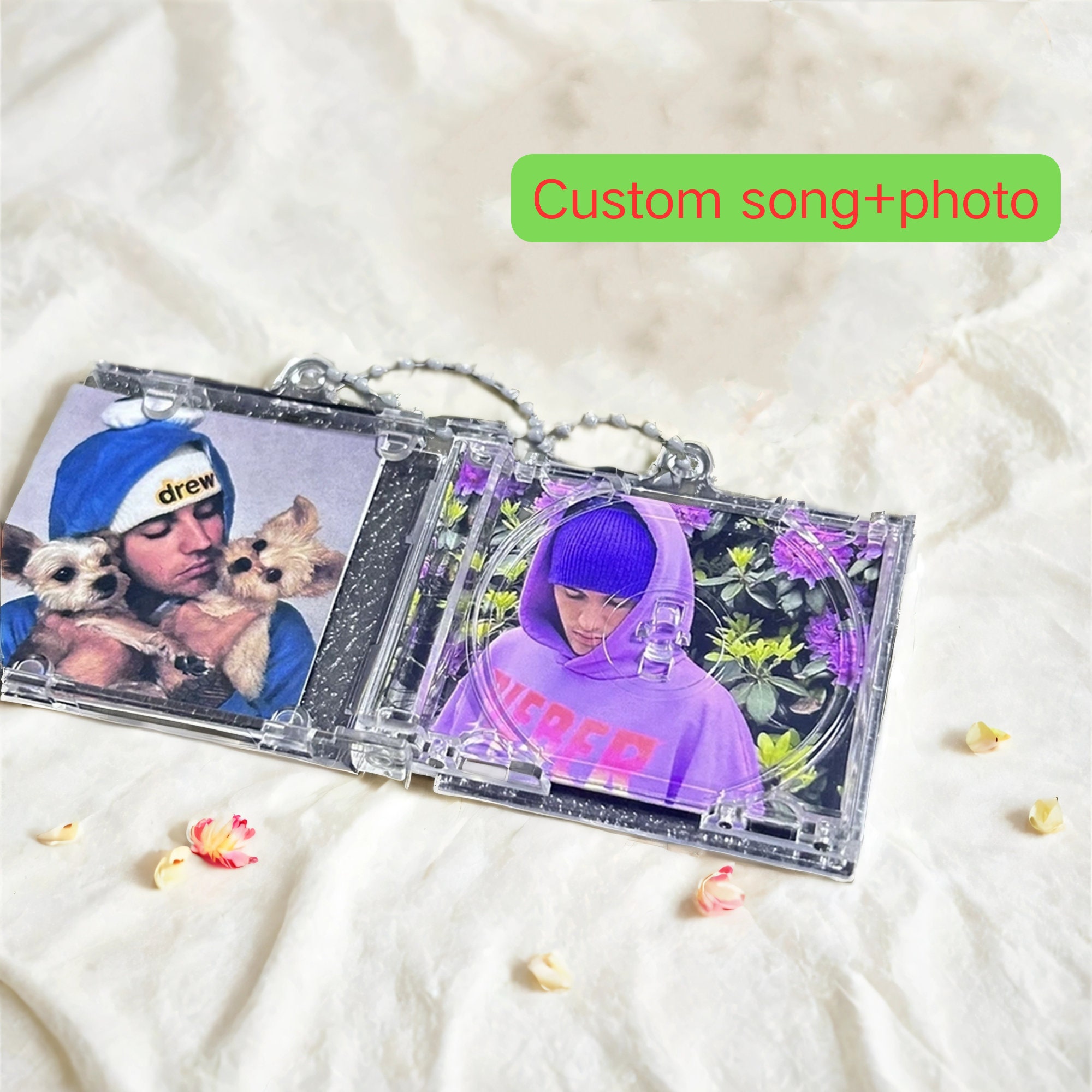 Tap to Play, Personalized Photo and Music Song Keychain With NFC ...