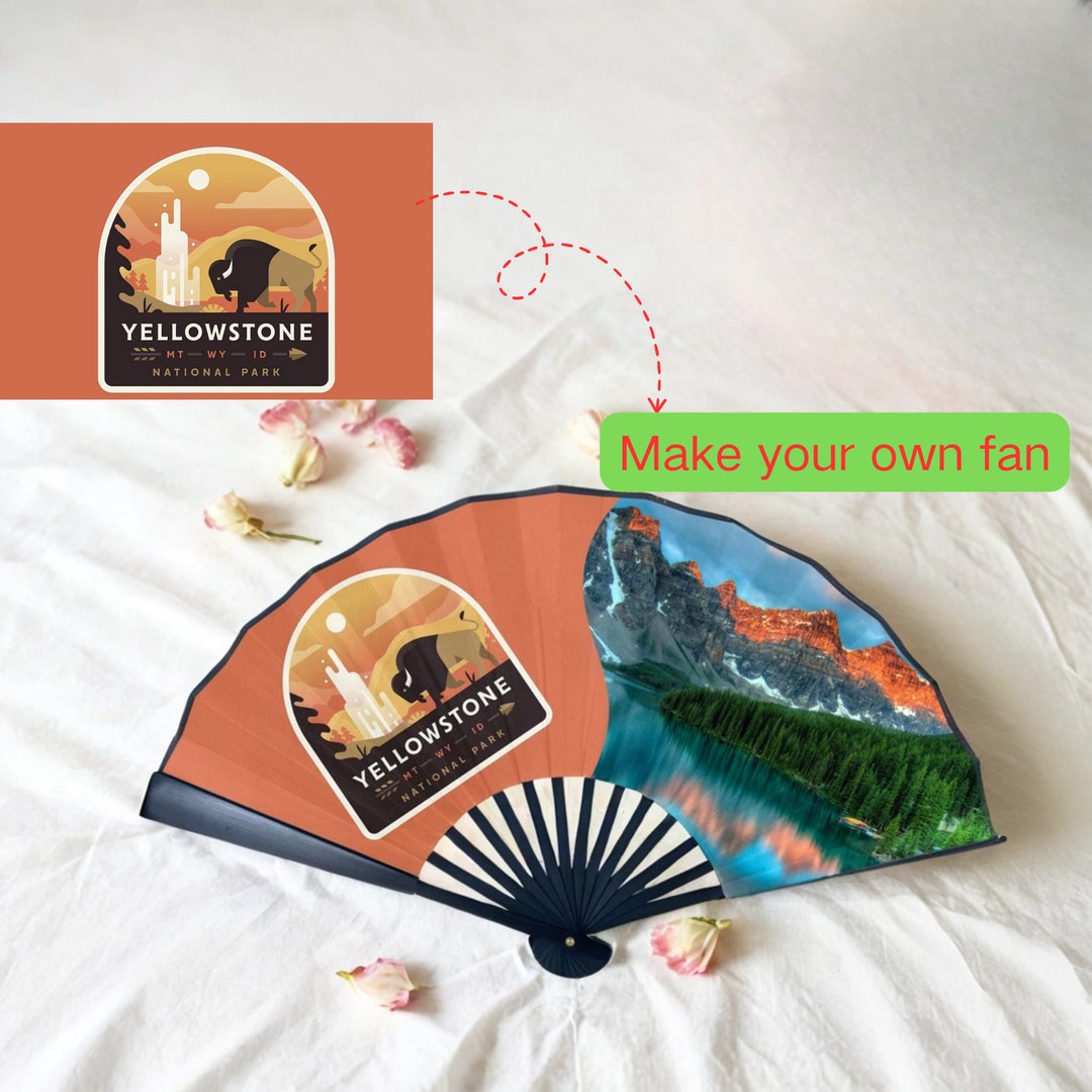 Custom Double-side Fan for Travel,wedding Favor Fan With Custom Photo ...