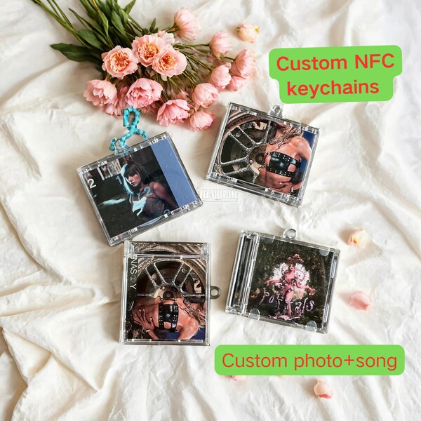 Cd Custom Keychain - Etsy