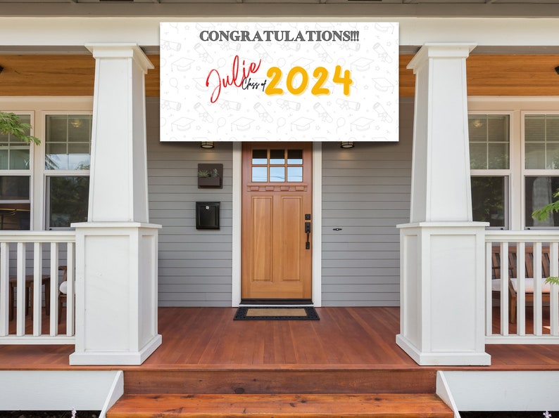 Graduation Banner | Editable Template | 72x36" Banner - Etsy UK