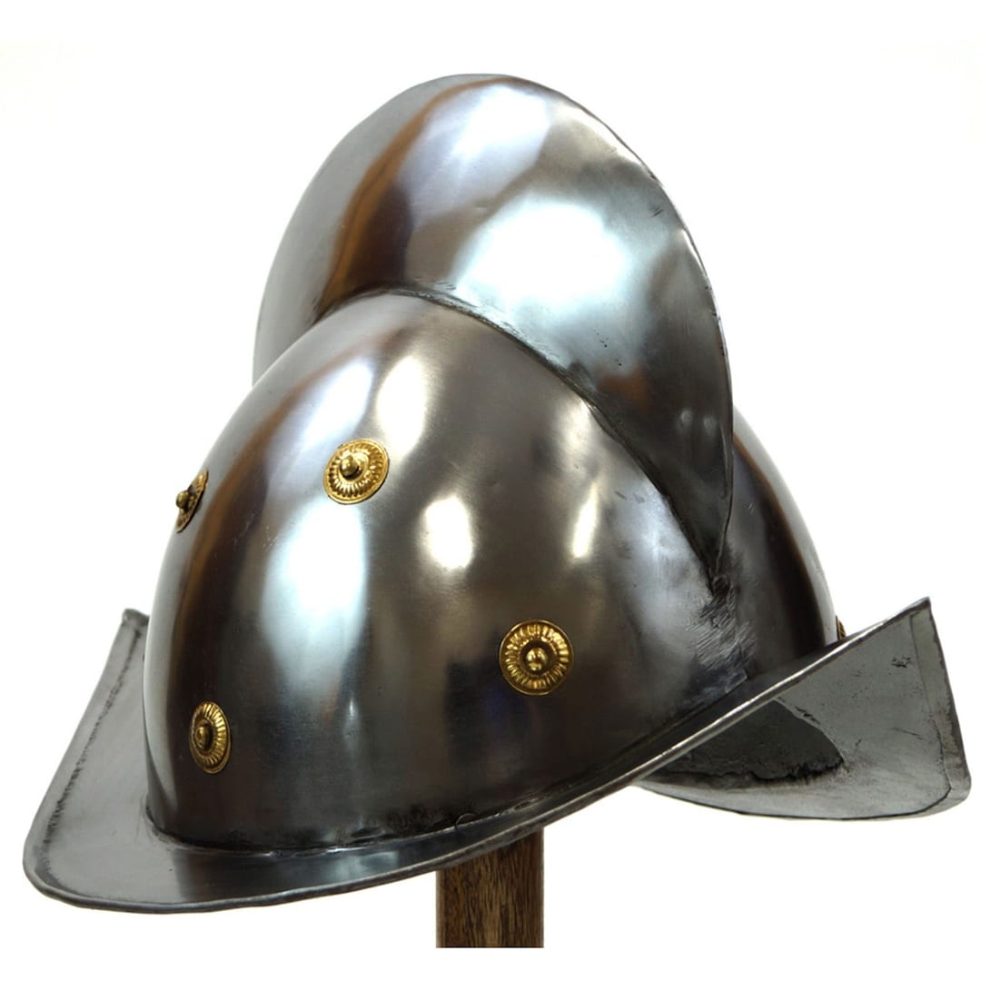 Spanish Morion Medieval Helmet, Comb Morion One Size Authentic Replica ...