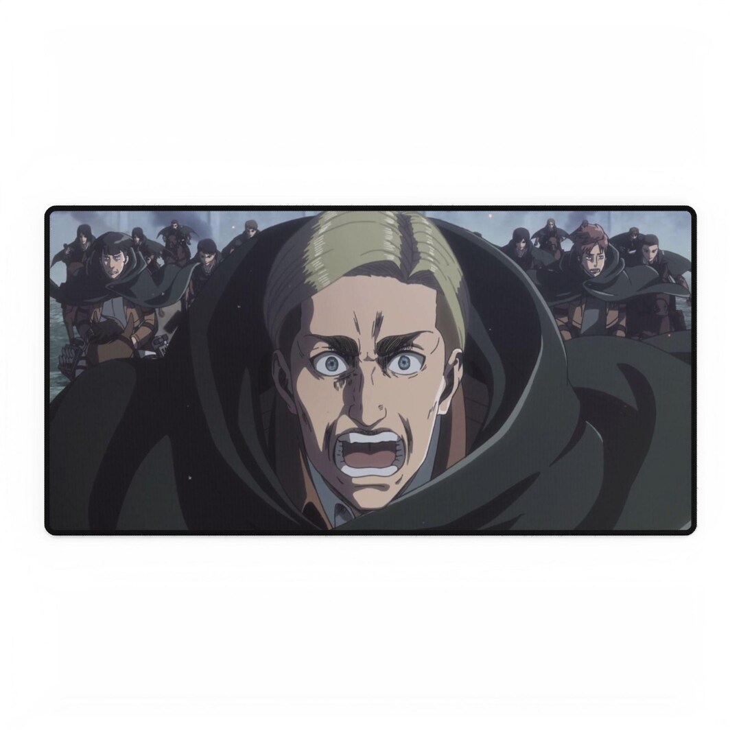 Commander Erwin my Soldiers Rage Custom Mousepad - Etsy