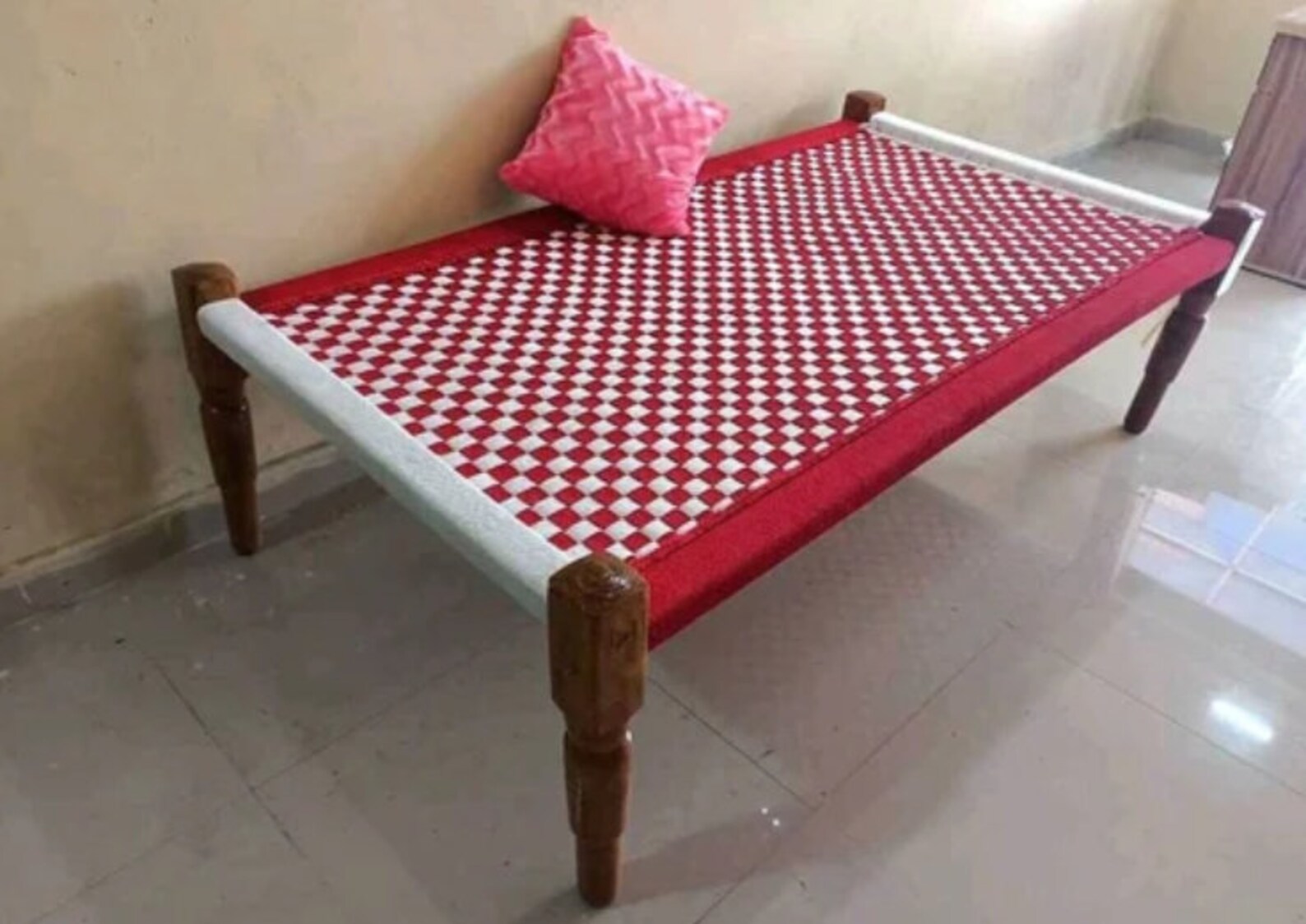 Traditional Indian Bed Charpai Very Beautiful Decor Bedspread - Etsy