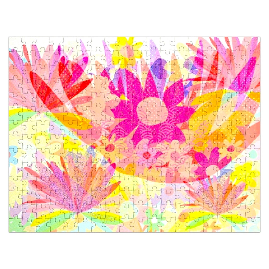 Sixties Flower Power Jigsaw Puzzle - Etsy