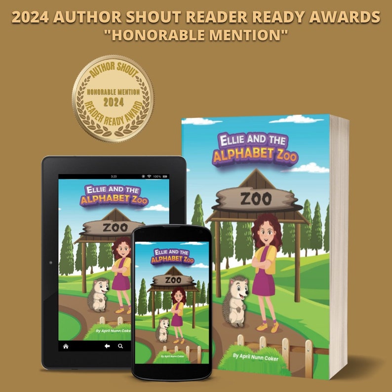 Ellie and the Alphabet Zoo Children's Book - Etsy