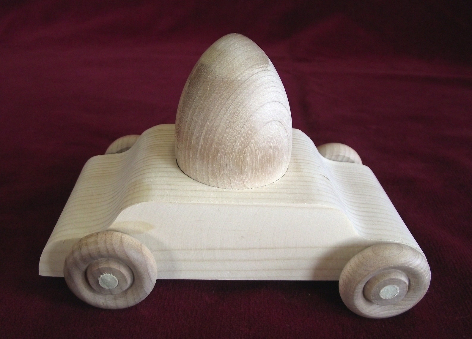 The Eggmobile, Unfinished Pine Vehicle for Hardwood Hen Egg - Etsy