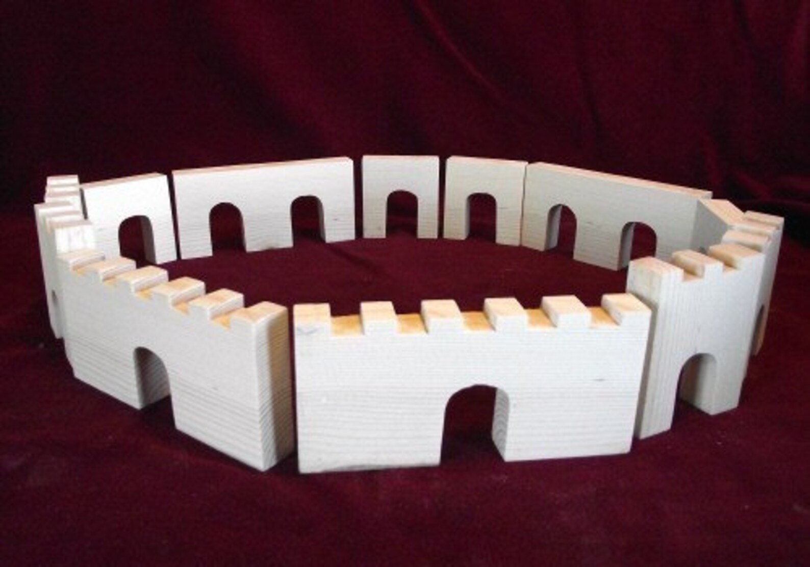 Castle Walls 12 Piece Set to Complete the Castle Blocks - Etsy