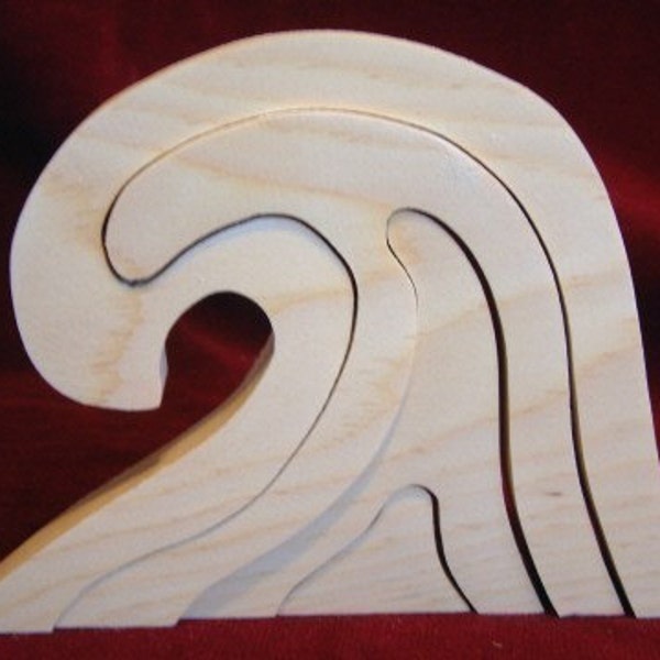 Wave Cutout - Etsy