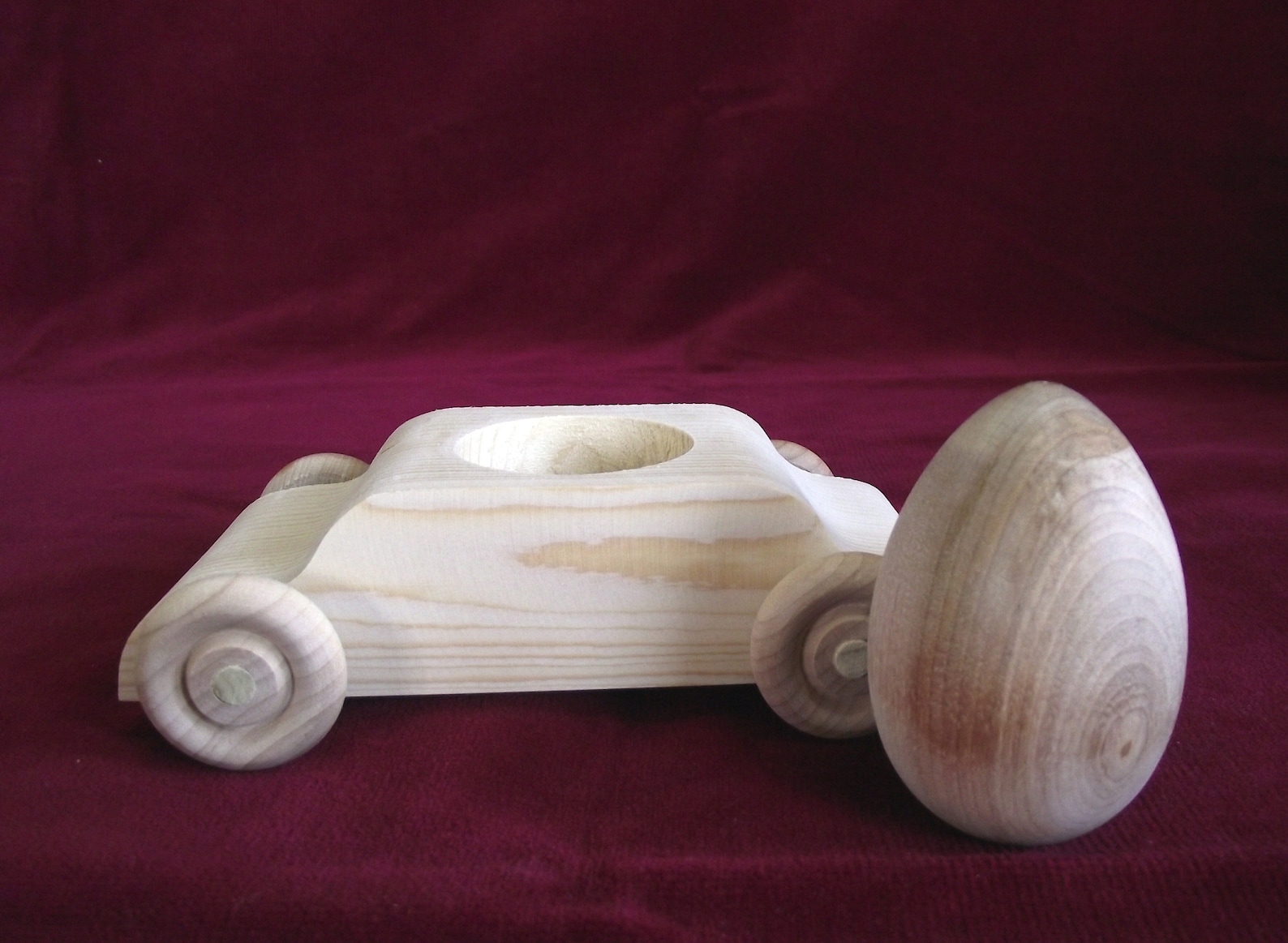 The Eggmobile, Unfinished Pine Vehicle for Hardwood Hen Egg - Etsy