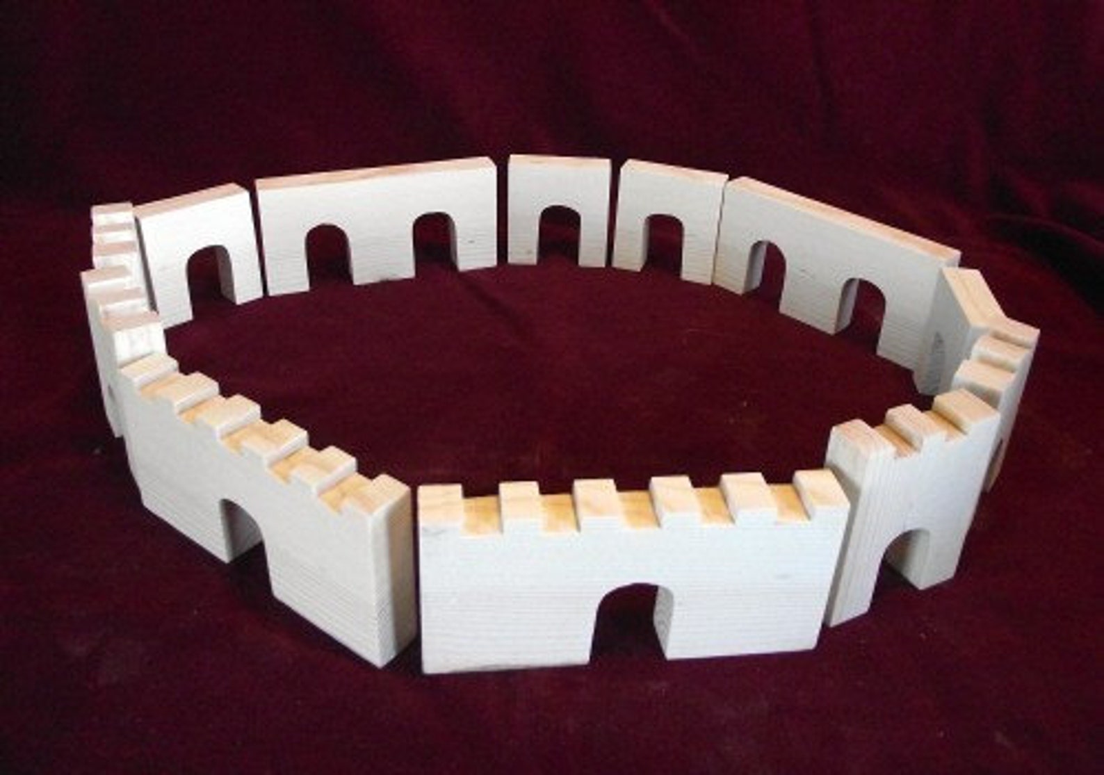 Castle Walls 12 Piece Set to Complete the Castle Blocks - Etsy