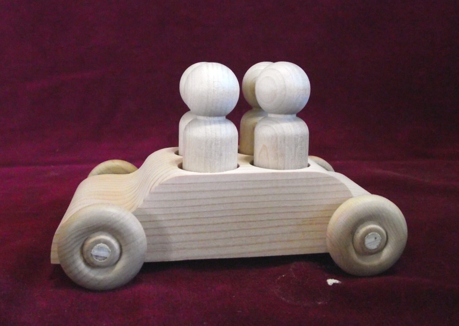 Listed Separately CUSTOM COLOR Four Passenger Push Car Perfect for Peg ...