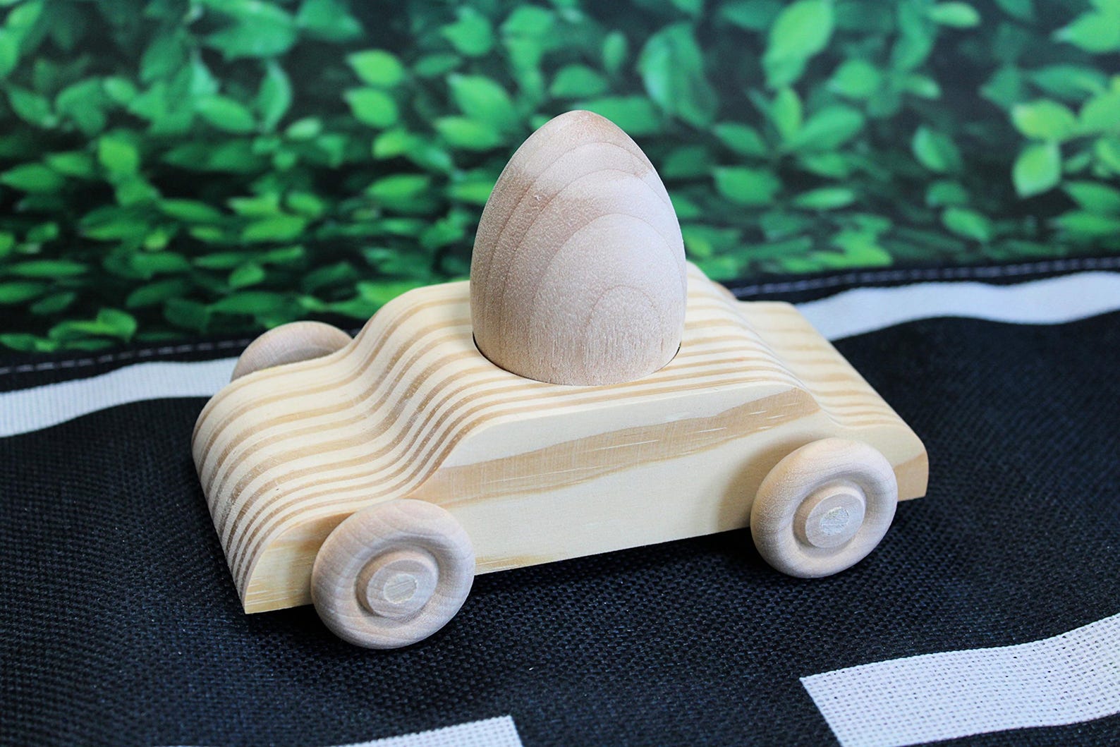 The Eggmobile, Unfinished Pine Vehicle for Hardwood Hen Egg - Etsy