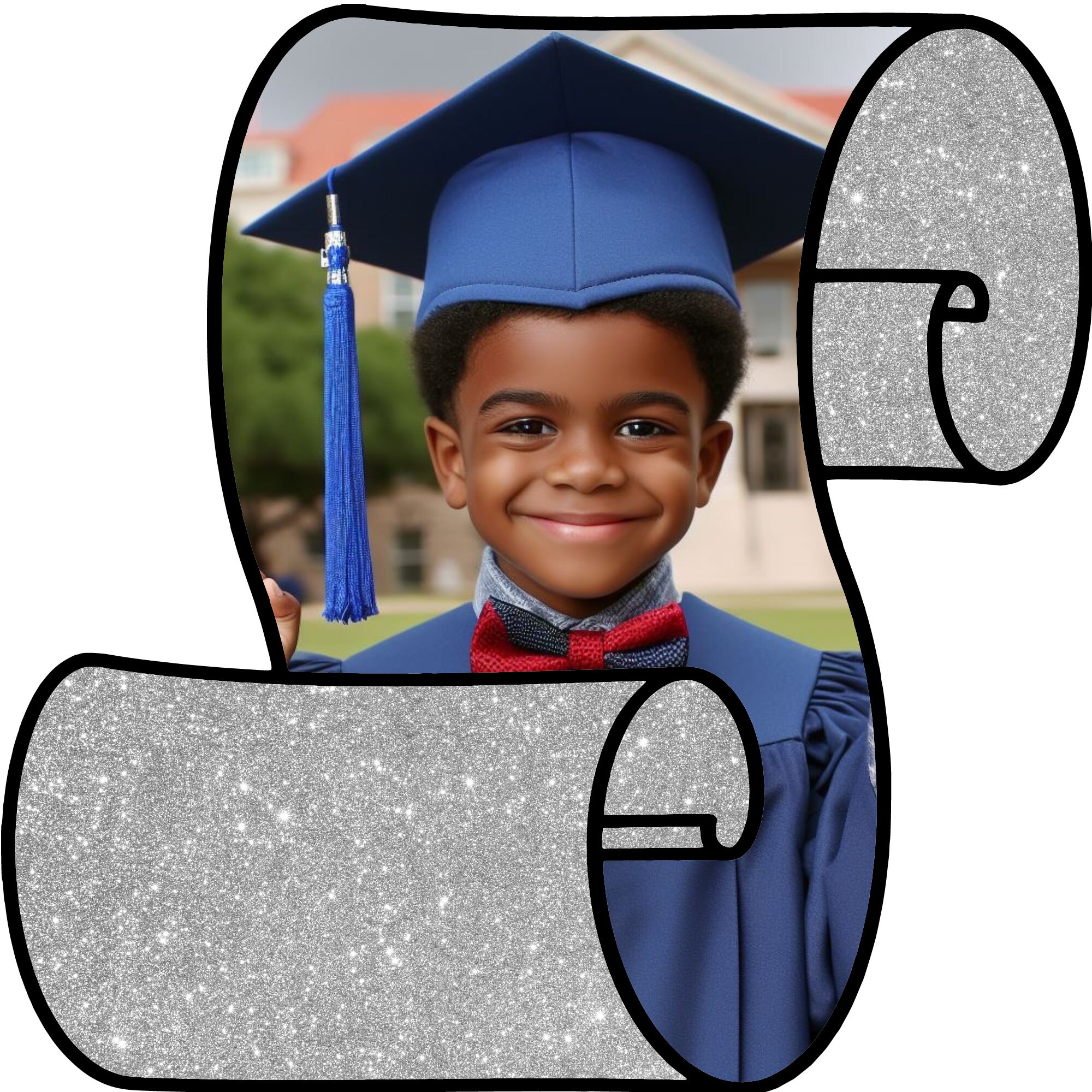 Editable Graduation Scroll Fan Template canva Only - Etsy