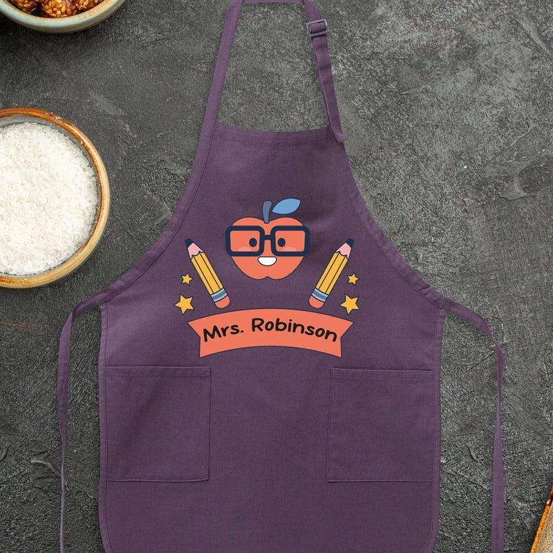 Teacher Apron - Etsy