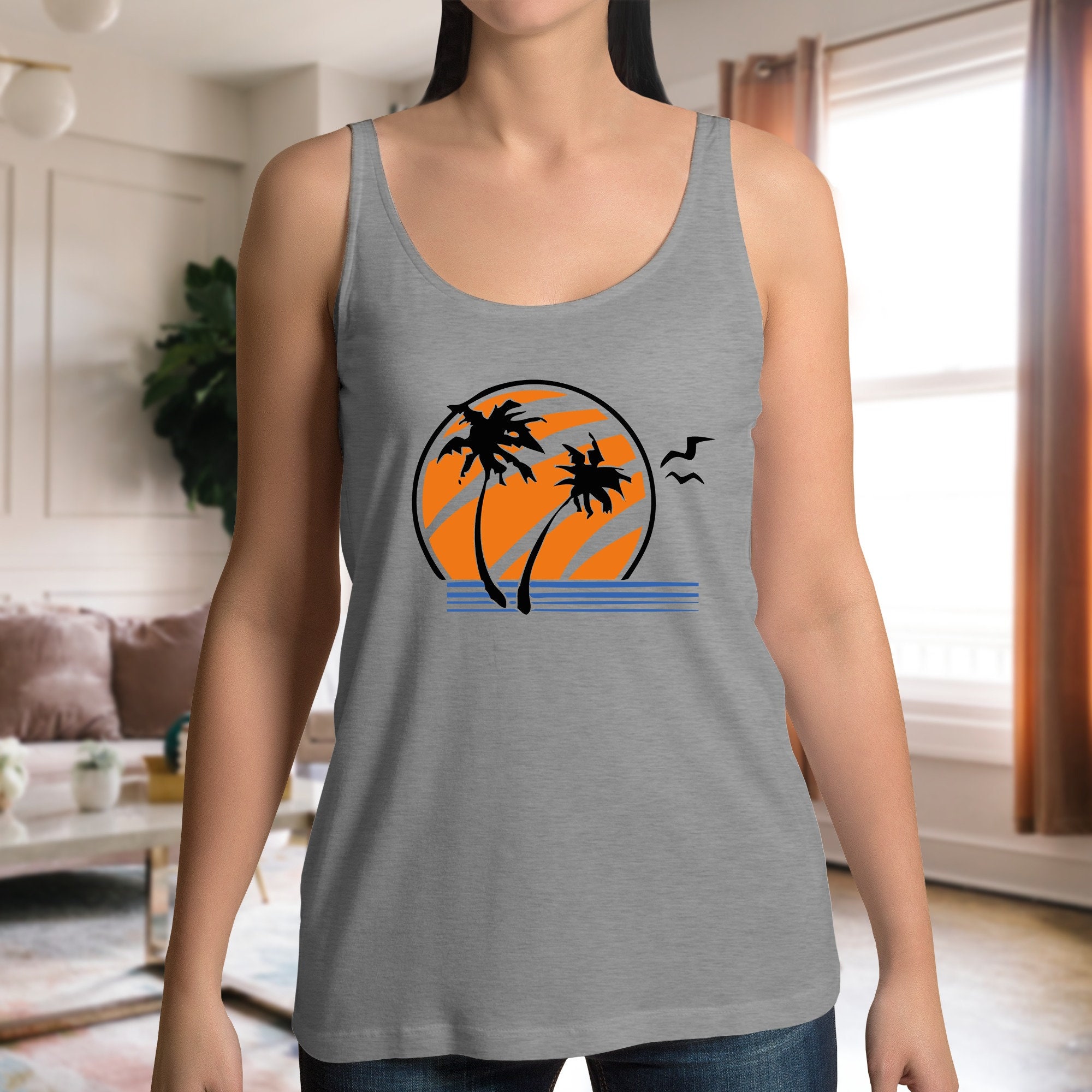 TLOU Summer Tank Top, Last of Us Ellies Tank, Palm Trees Sweatshirt ...