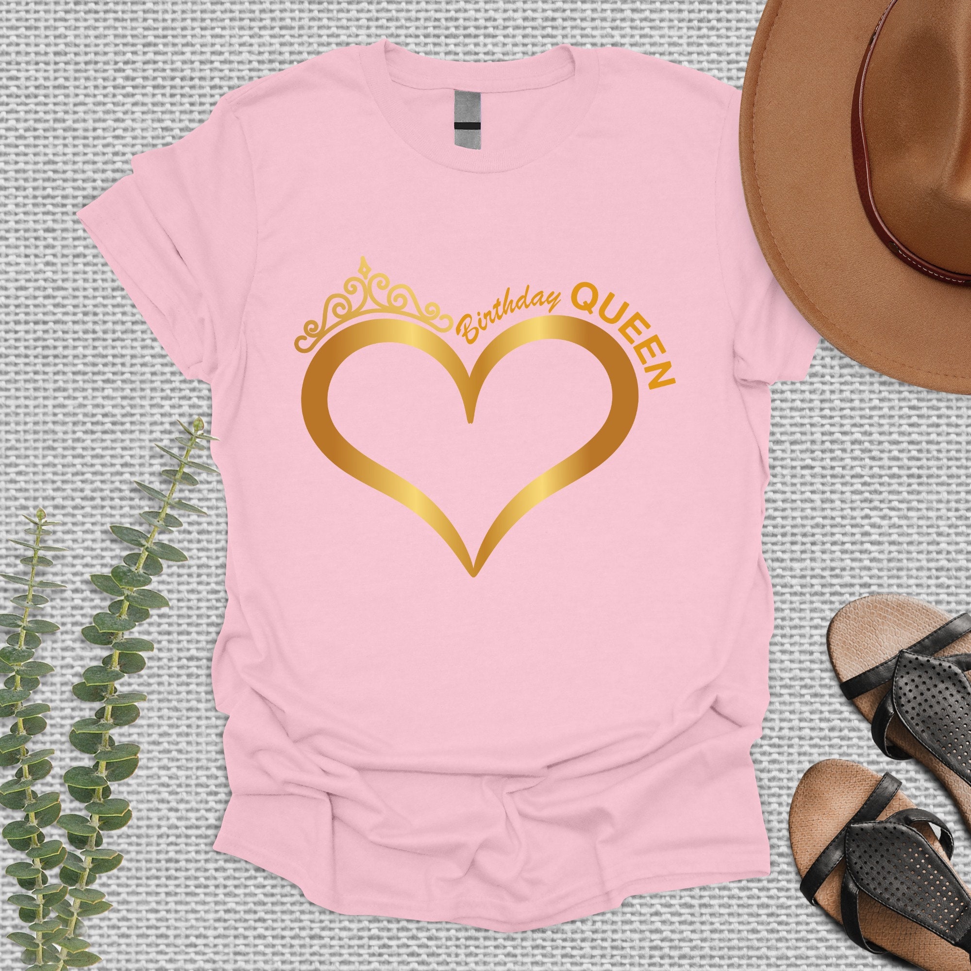 Birthday Queen T-shirt, Cool Birthday Party Shirt, Happy Birthday Queen ...