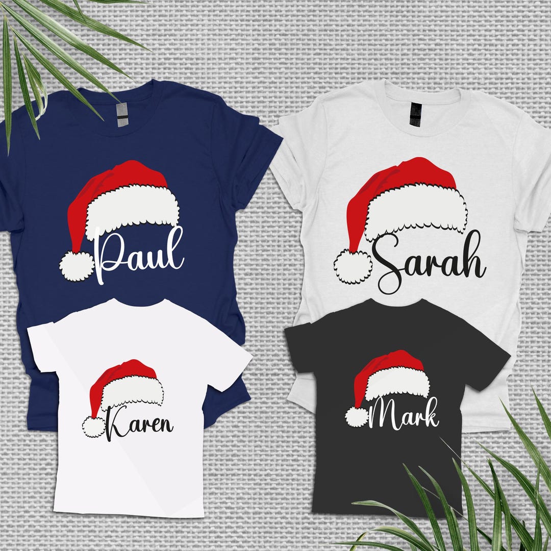 Custom Family Christmas T-shirts, Family Christmas Shirt, Custom ...