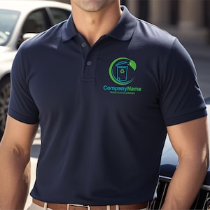 Custom Cleaning Company Polo Shirt, Personalized Business Tee - Etsy