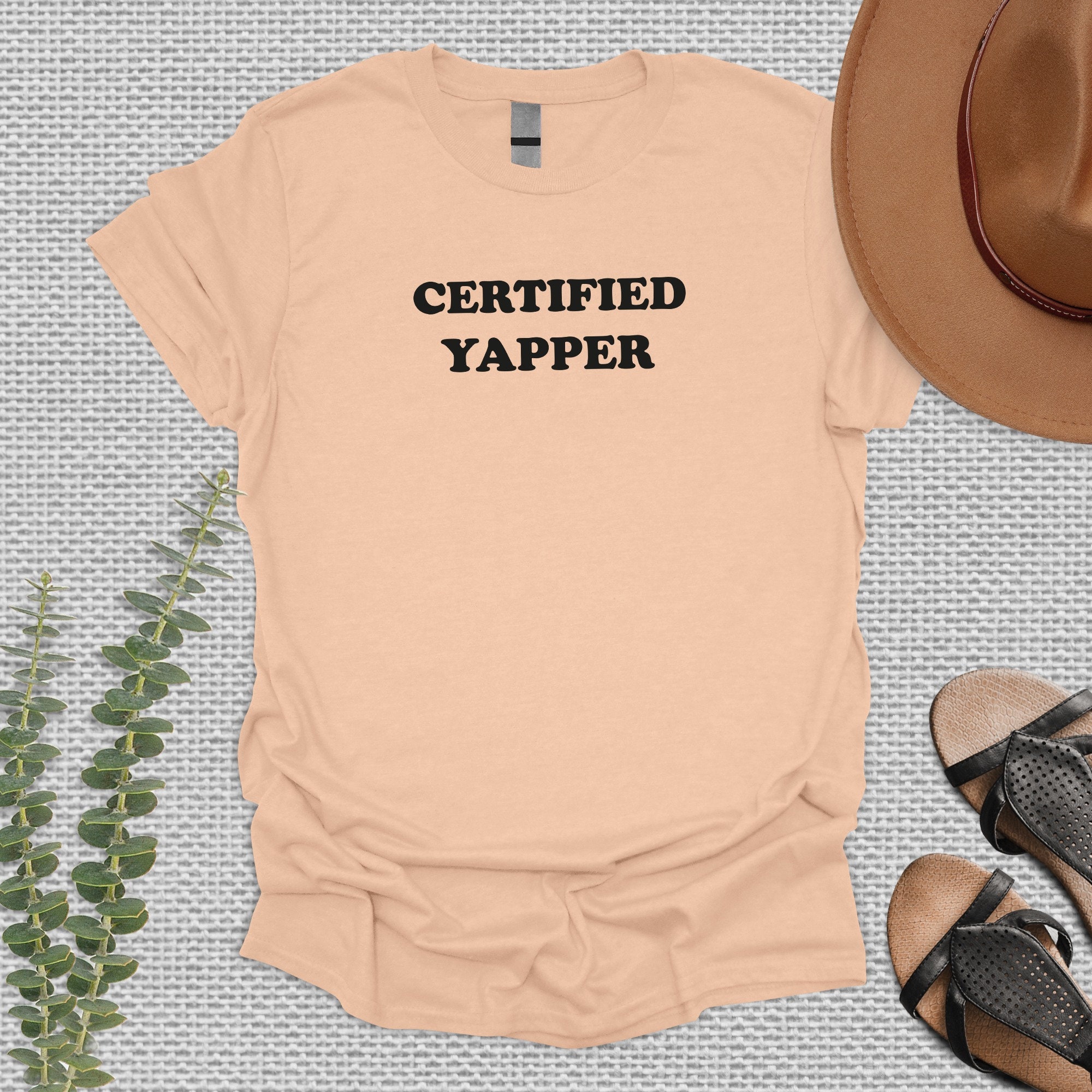 Certified Yapper T-shirt, Funny Meme Shirt, as Seen on Tiktok ...