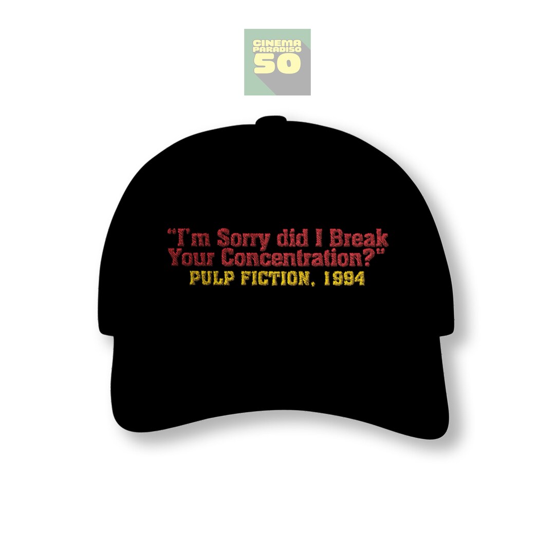Pulp Fiction Dad Hats Movie - Etsy