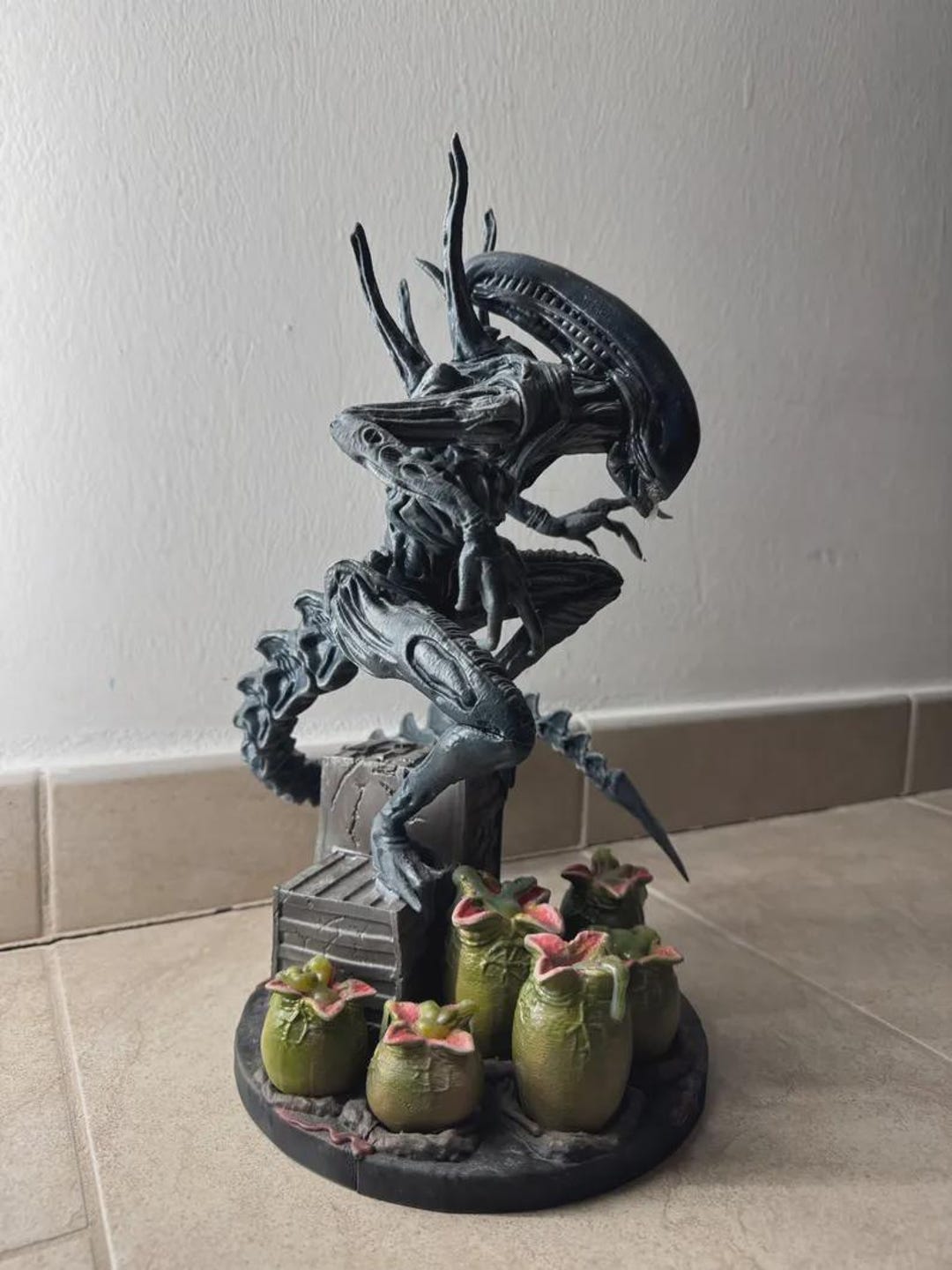 Alien Xenomorph With Eggs - Etsy