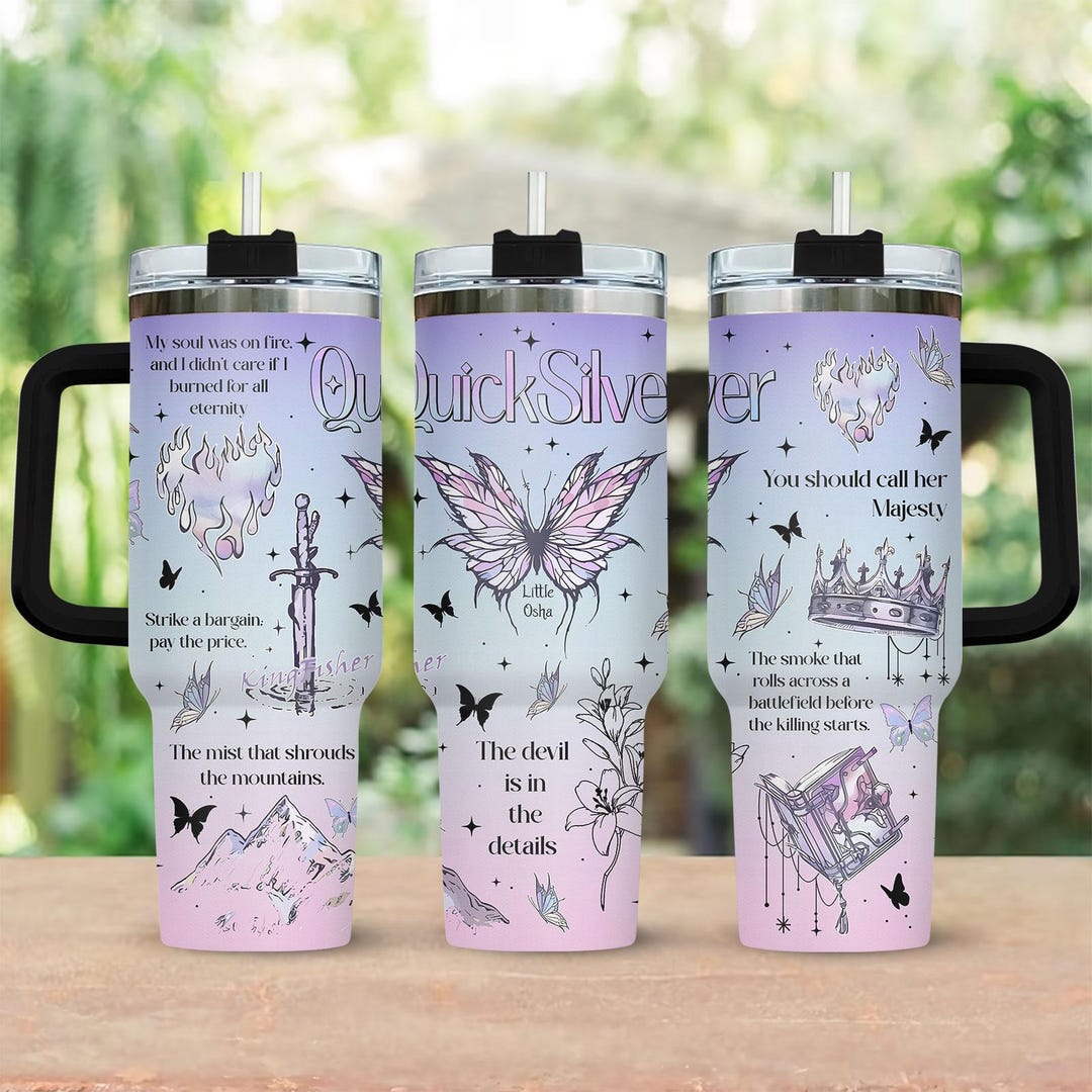 Quicksilver Tumbler, Little Osha Butterfly Tumbler, Saeris Fane ...