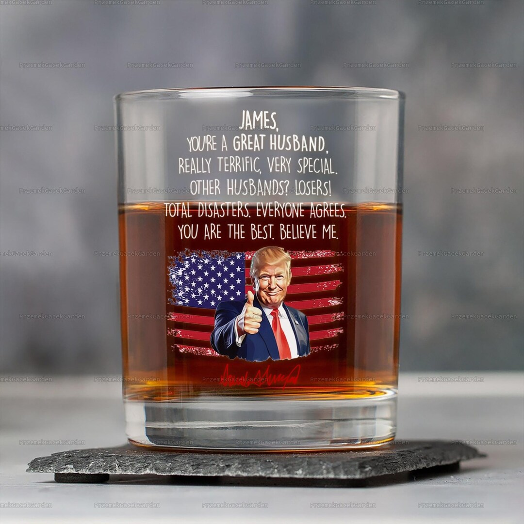 45 47 Maga Trump Whiskey Glass, Trump 2025 Whiskey Glass, 47 ...