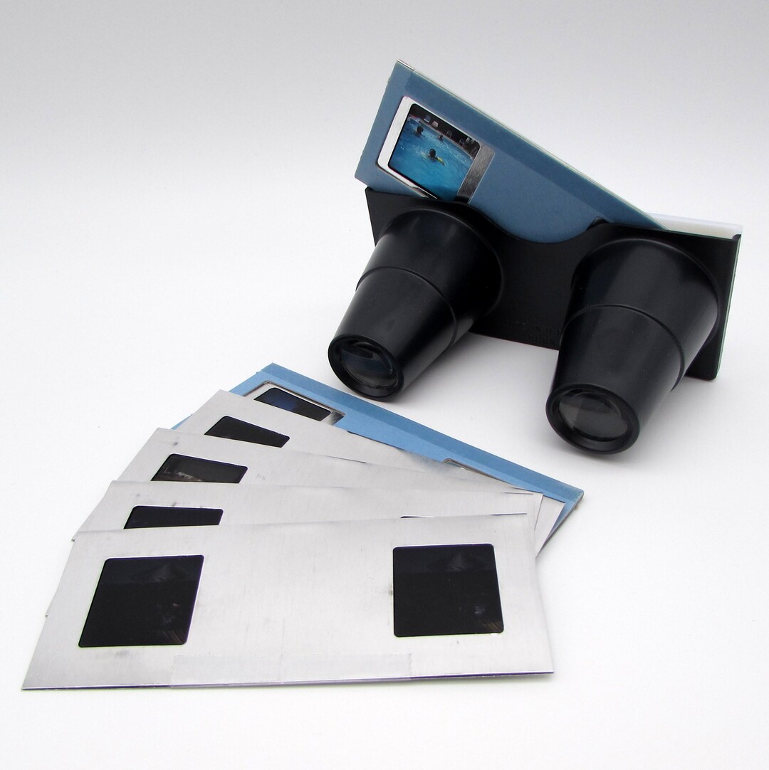 6 Pool Party Vintage Stereo Slides - People - Family - Kids - Stereo ...