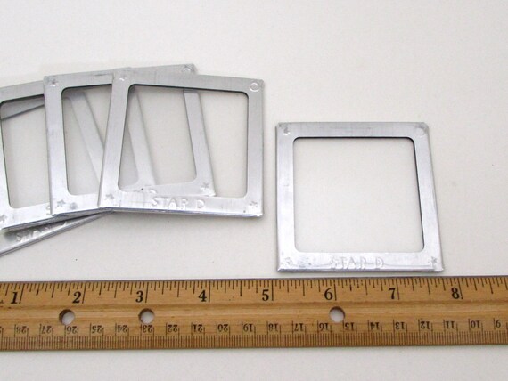 5 LARGE Glass Slide Frames Medium Format Glass Frames - Etsy