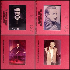 25 Portraits of Famous Americans - Historical Figures - 35mm Slides ...