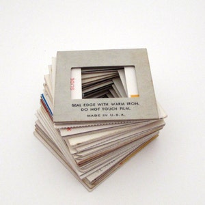25 Photo Slide Frames - Cardboard Frames - 35mm Slides Frames ...