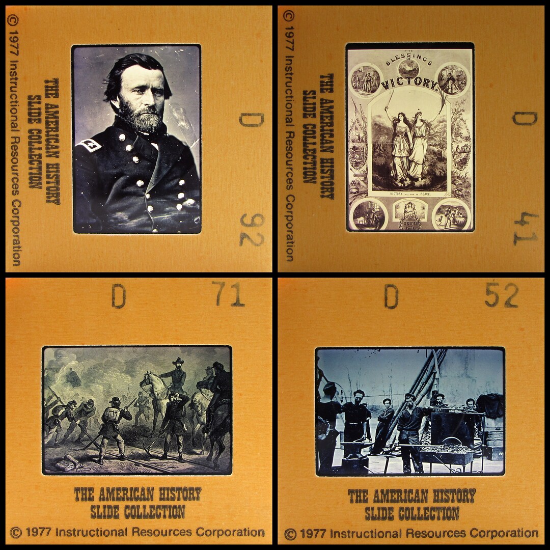 113 Civil War Vintage 35mm Slides - American History - Confederacy ...