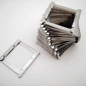 25 Vintage Metal Slide Frames 2x2 35mm Slides - Etsy Australia