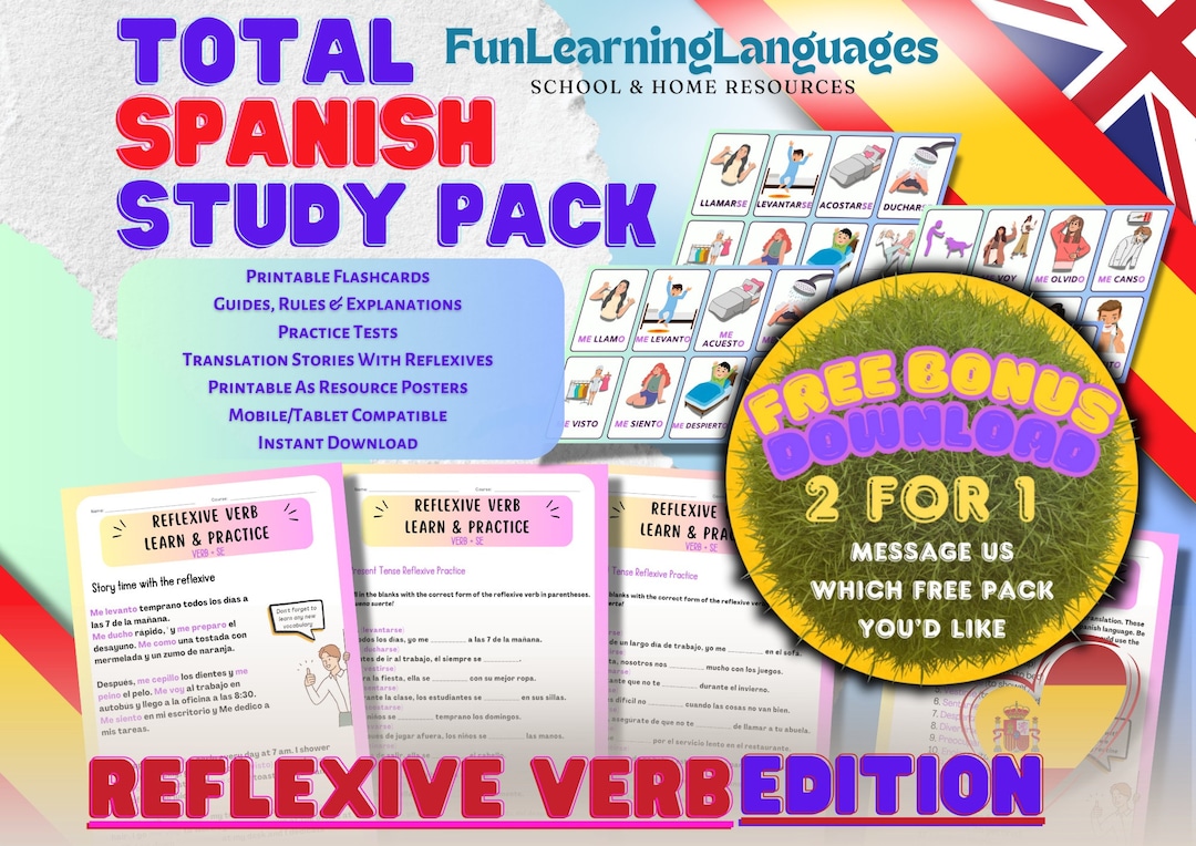 Learn Spanish Reflexive Verbs: Achieve Fluent Conversations With ...
