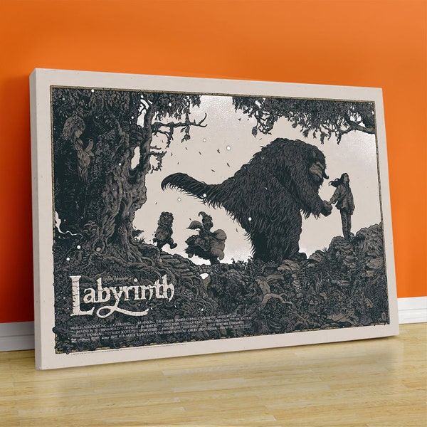 Labyrinth Poster - Etsy UK