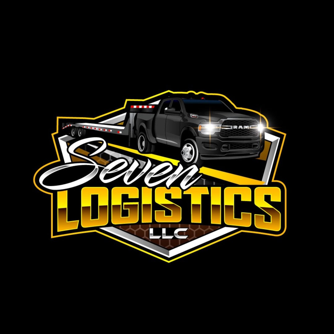 Custom Logo Design Logistics Logo Trucking Logo Towing Logo Hauling ...