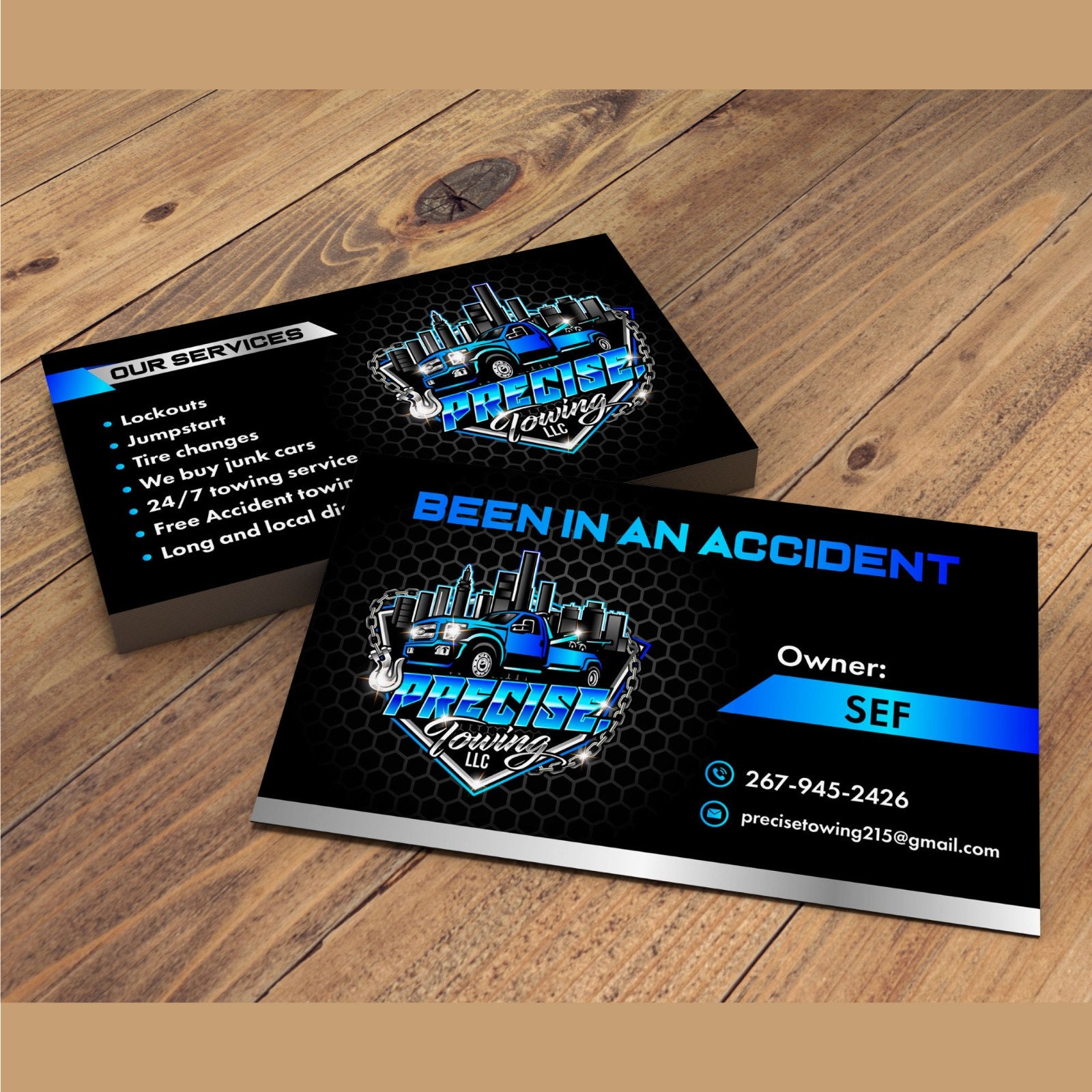 Custom Business Card Design, Trucking Logo, Towing Logo, Logistics Logo ...
