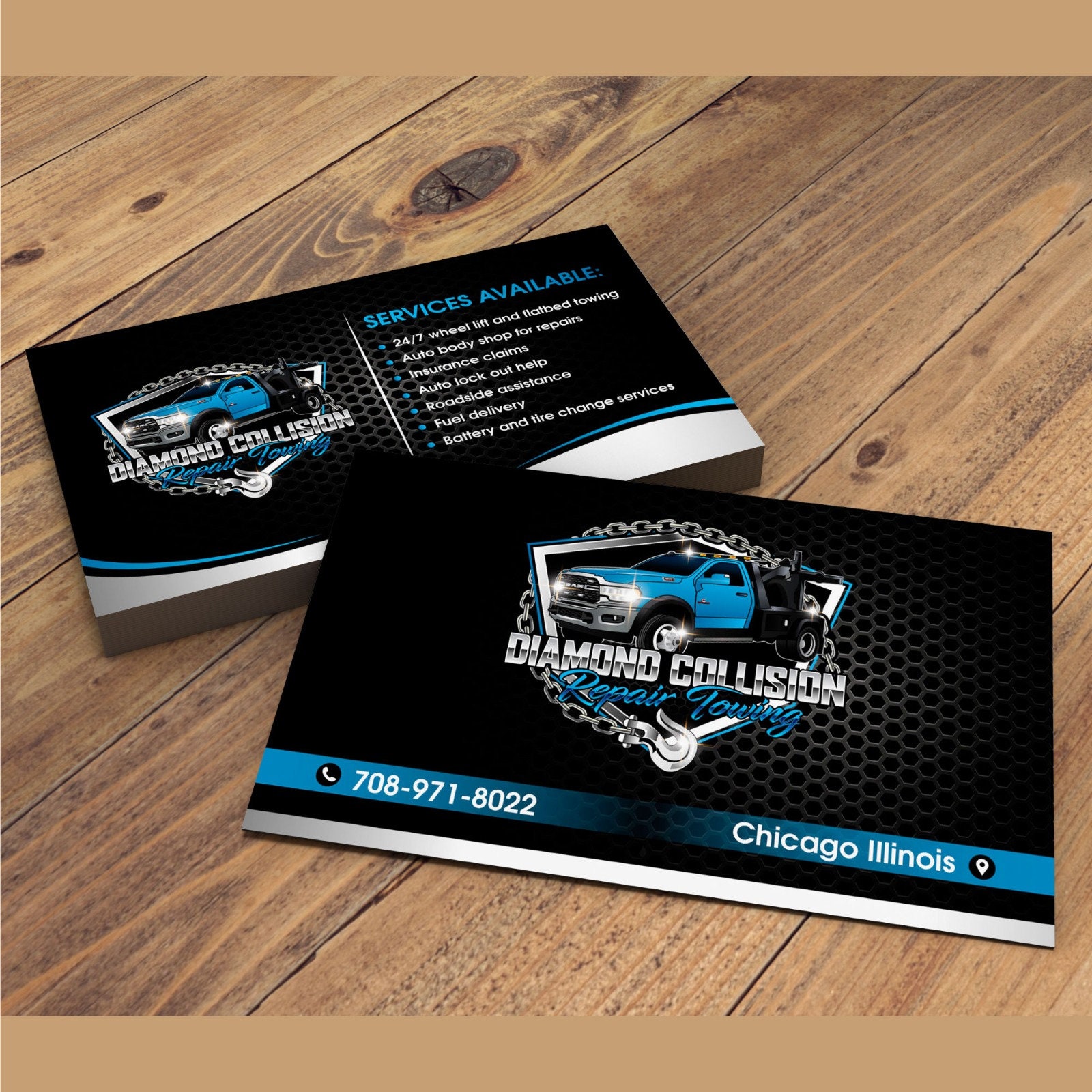 Custom Business Card Design, Trucking Logo, Towing Logo, Logistics Logo ...