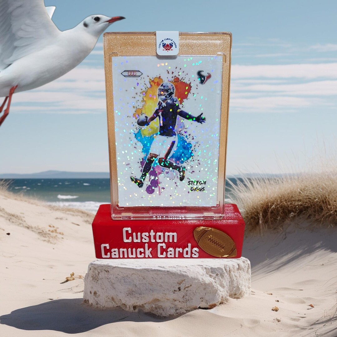 Custom Printed Color Blast Sports Card, Youth Sports Trading Card With ...
