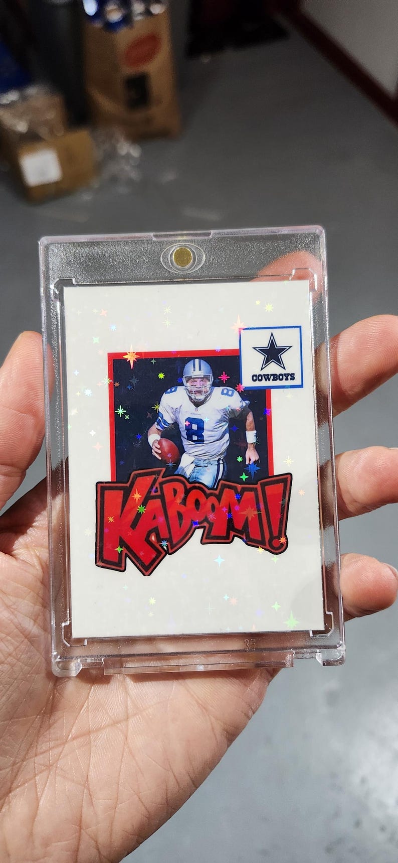 Kaboom Custom Sports Card, Personalized Collectible Trading Card ...