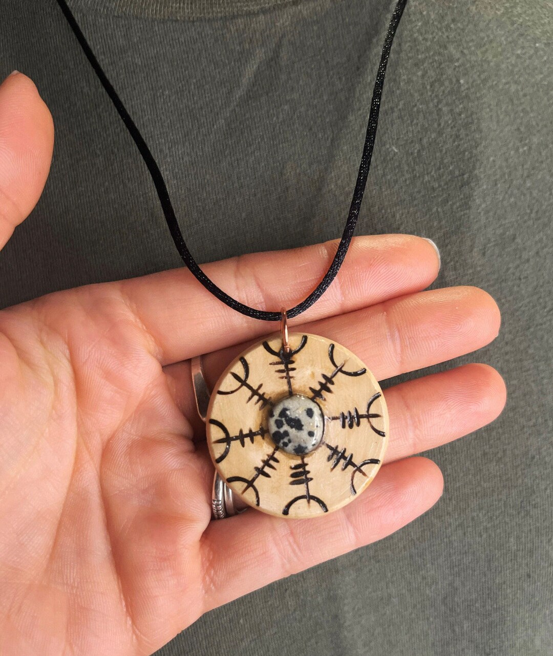 Grounding/ Protection Runic Amulet - Etsy