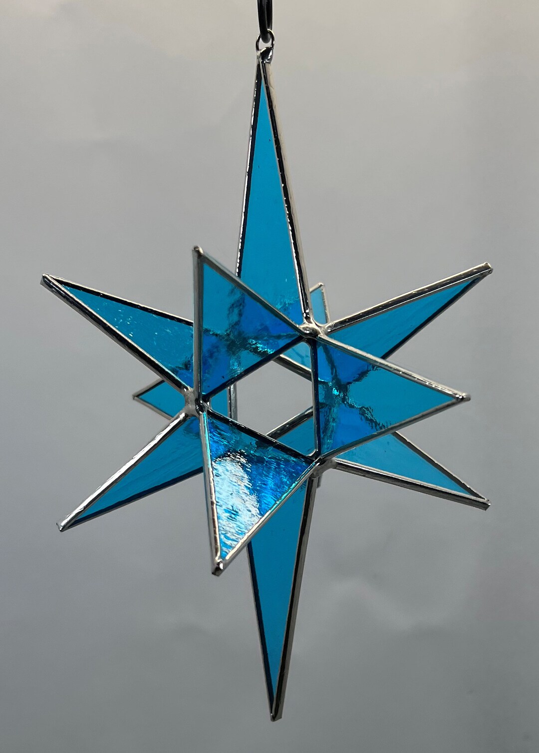 Bethlehem Star, Hanging, 12 Point, 3D, Glass, 6 X 8, Gift, Wedding ...
