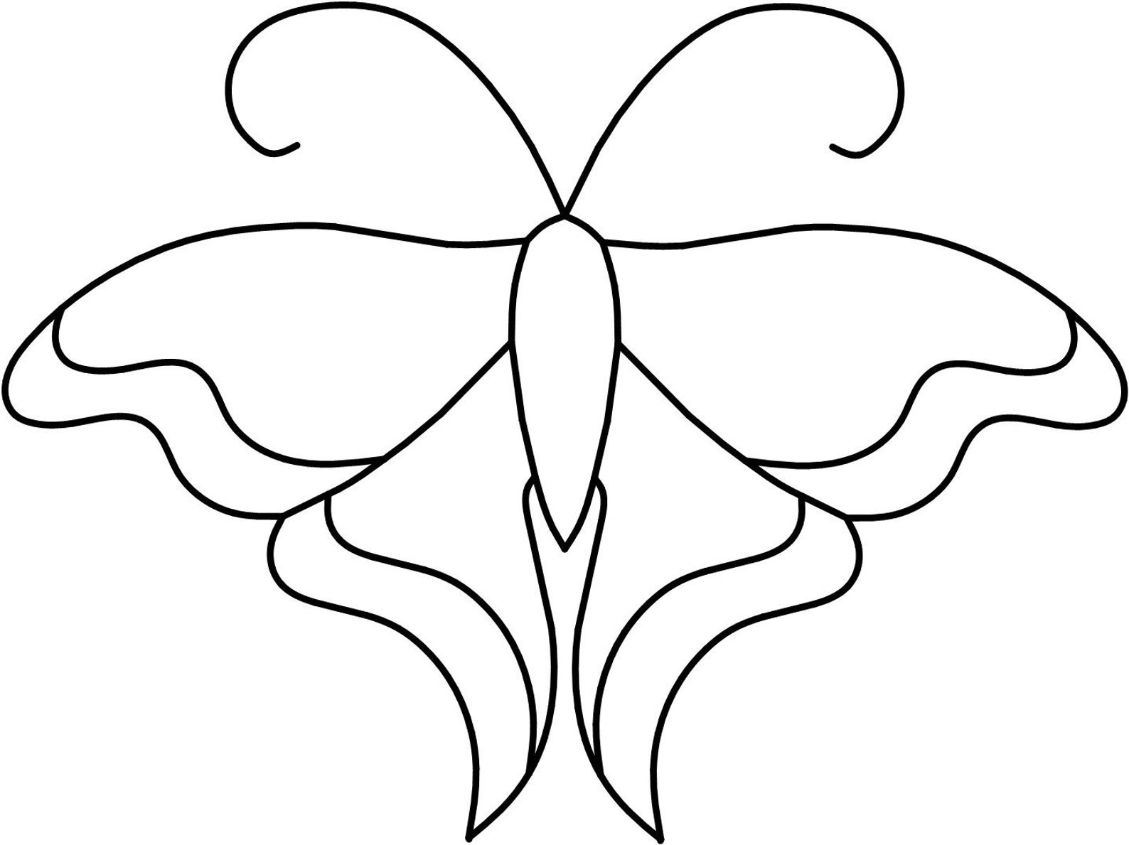 4 Stained Glass Butterfly Patterns, Ornament, Hanging, Gift - Unlimited ...