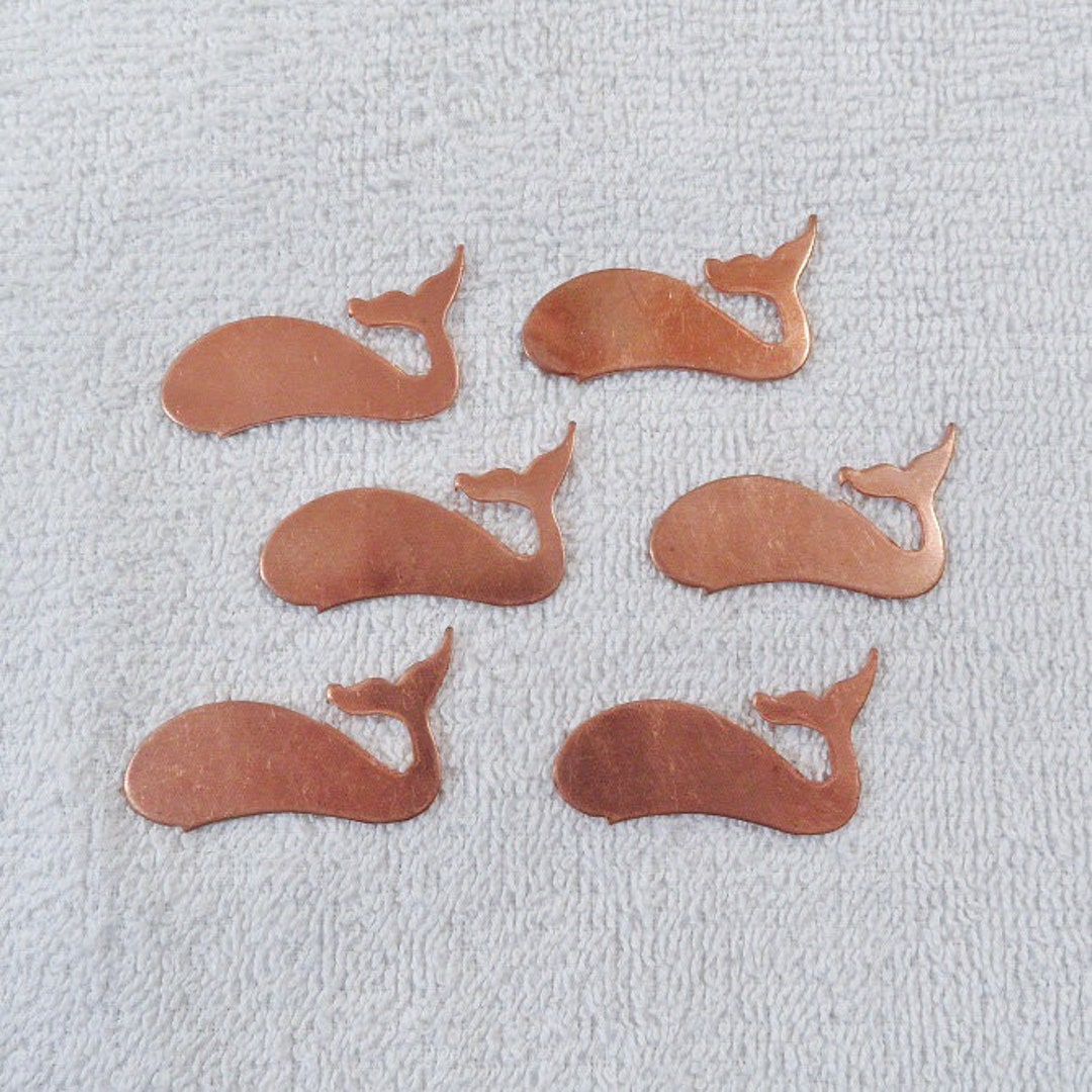 Copper Blanks, Copper for Enameling, Copper Shapes, Copper Whale ...