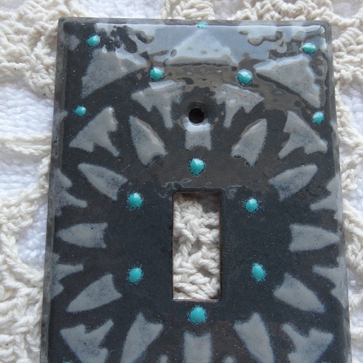 Copper Light Switch Cover, Switchplates Copper, Enamel Light Switch ...