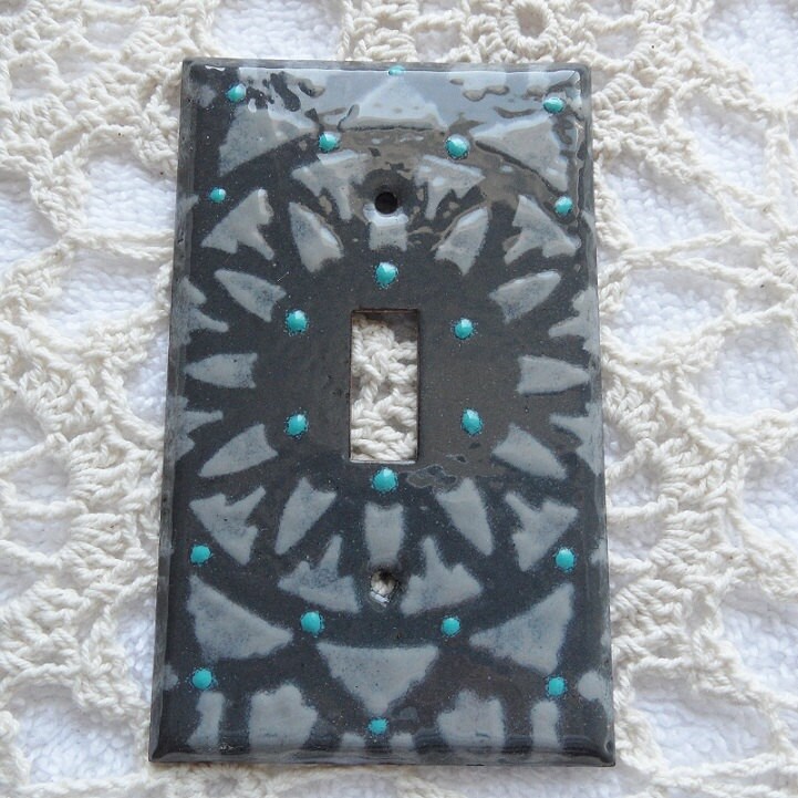 Copper Light Switch Cover, Switchplates Copper, Enamel Light Switch ...